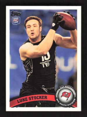 2011 Topps Football Luke Stocker RC #196 Tampa Bay Buccaneers | eBay