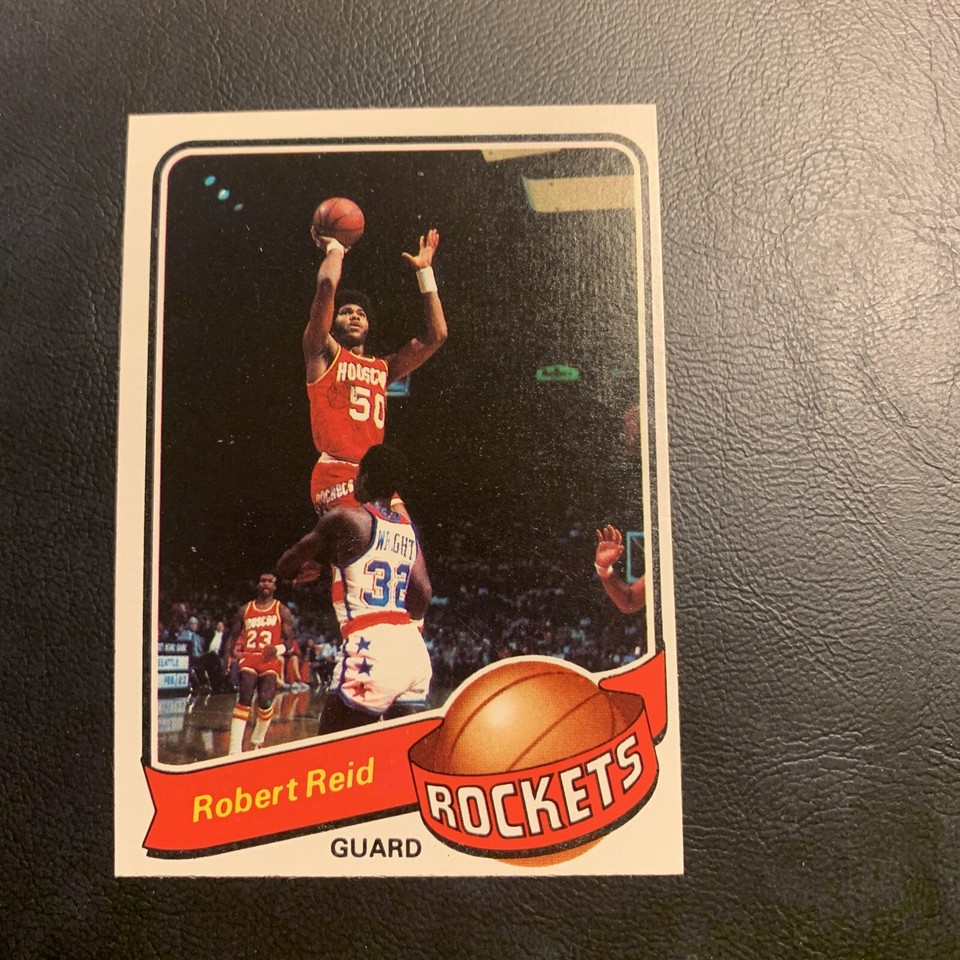 #62 Robert Reid Houston rockets 1979-80 Topps Cb12-1 | eBay