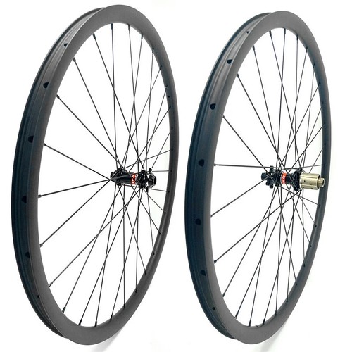 29er Ultralight Mountain Bike Carbon Wheelset Width 30mm Depth 30mm ...