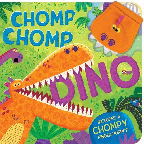 Chomp Chomp Dino : Book With Finger Puppet, Hardcover by Puffinton ...