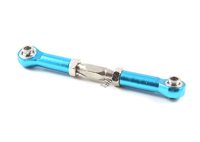 1PC M4x38mm L&R Thread Ball Joint Push Rod Linkage Set RC Car Blue US ...