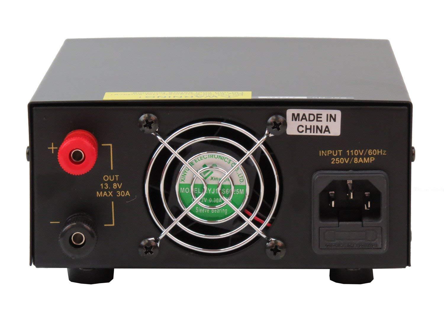 TekPower TP30SWI 13.8V 30A DC 13.8V Switching Power Supply for Ham CB ...