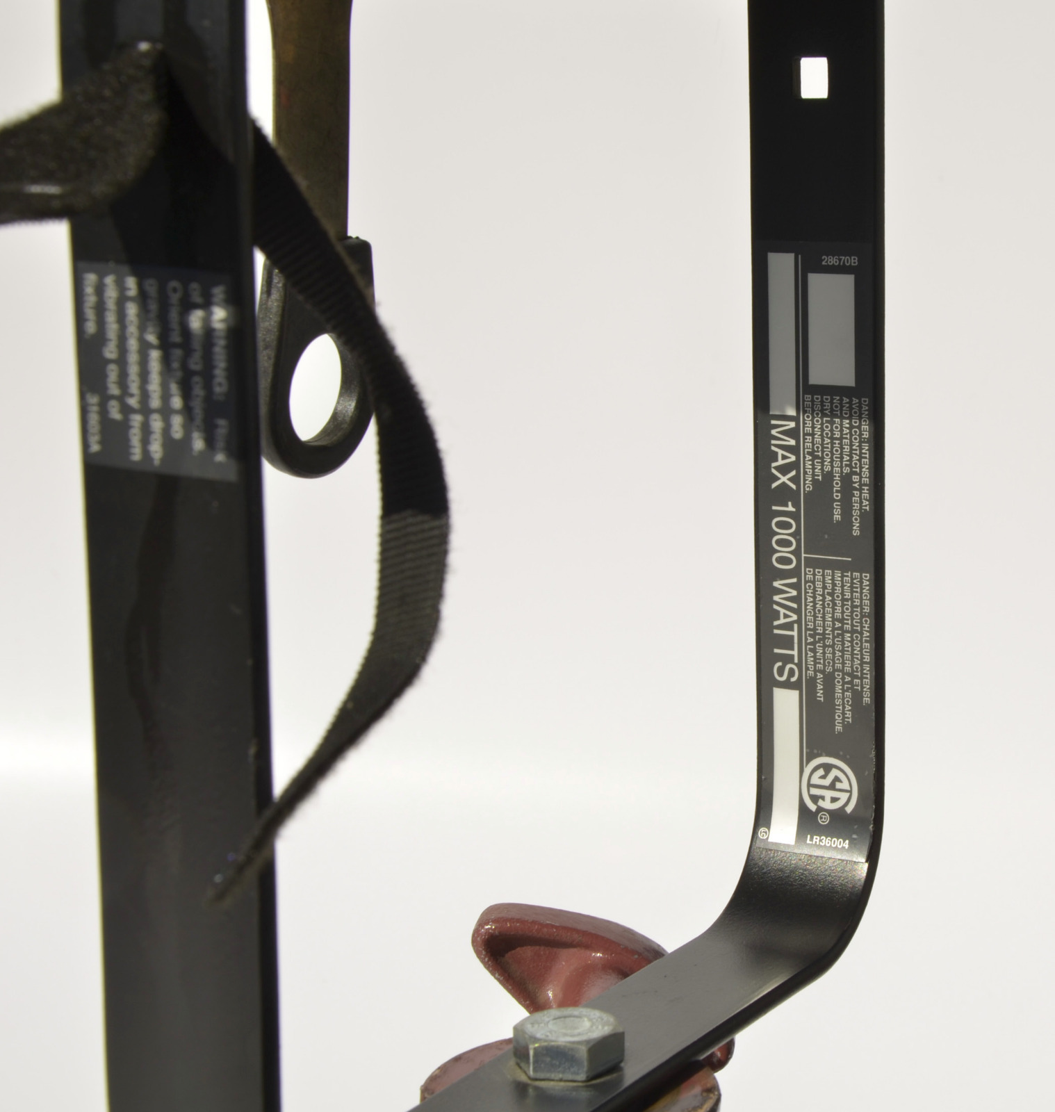 Colortran Spot Projector Ellipsoid 50° Quartz Light 750w Adjustable w ...