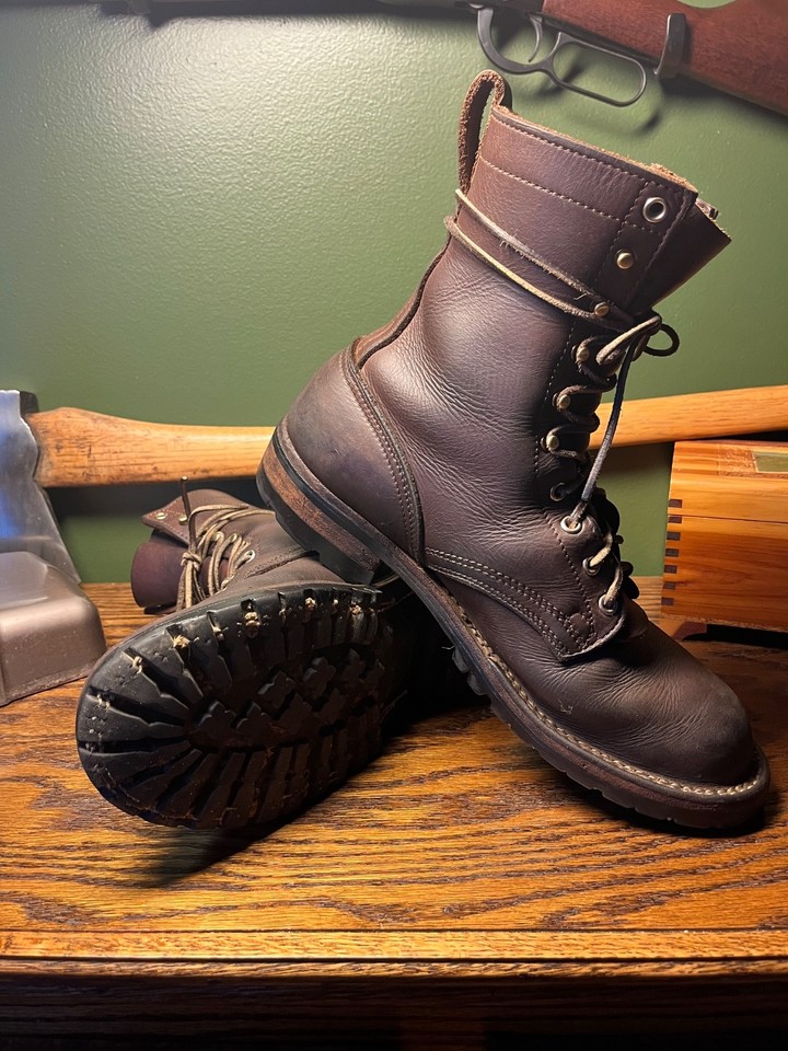 Nicks Boots Overlander 10 E ‘64 Brown | eBay