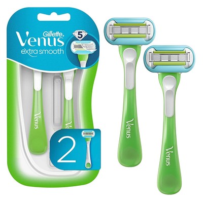 Gillette Venus Extra Smooth Green Women's Razors - 2 Count | eBay