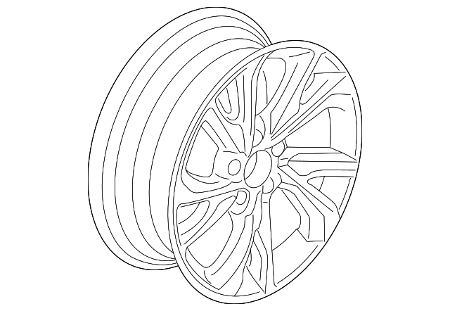Genuine Honda W-Wheel Assembly- (18X8J) 42800-TBA-AD1 for sale online ...