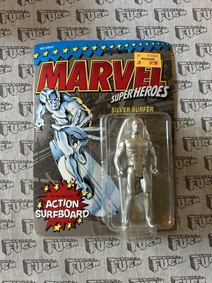 The Silver Surfer Marvel Super Heroes 1990 Toybiz Action Figure FREE ...