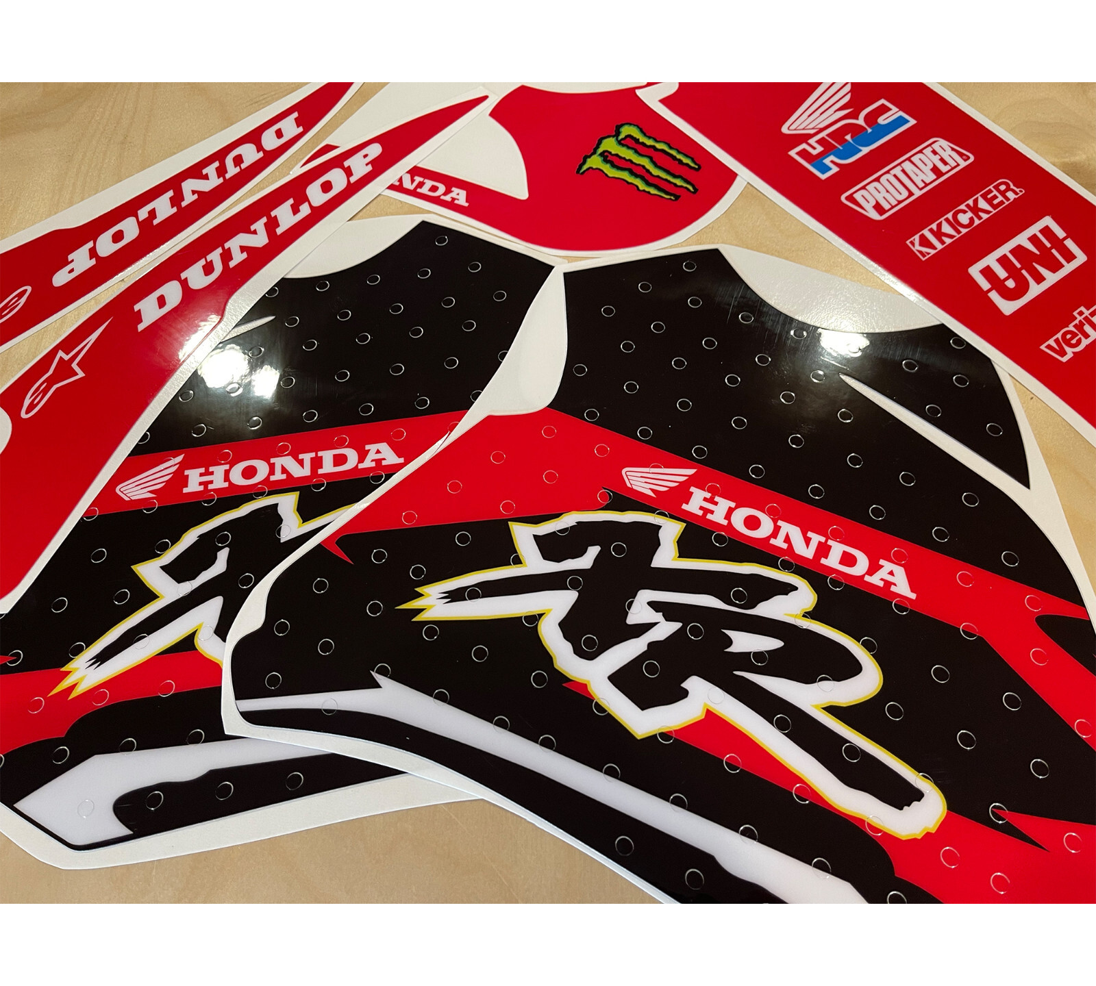 1985-2001 HONDA XR70 GRAPHICS KIT DECALS STICKERS MX XR70 Gloss ...