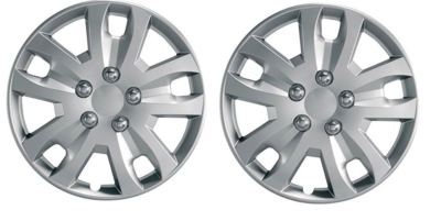 Pair Of Silver 13" Caravan Wheel Trims Hub Caps for Elddis Elusion 470 ...