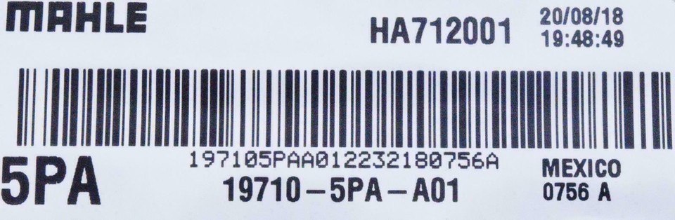 2017 2018 2019 Honda CR-V 2WD Intercooler by Mahle 19710-5PA-A01 | eBay