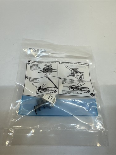 CommScope UNJ600-262 Uniprise Ethernet RJ-45 Cat 6 Modular Jack - White ...