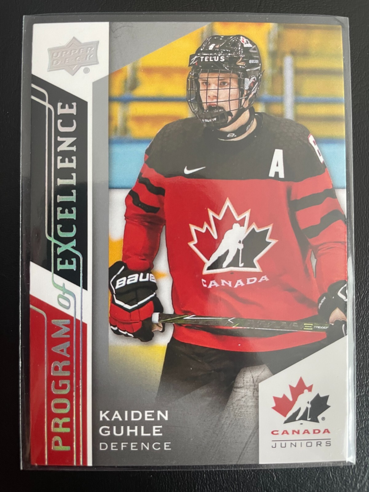 Kaiden Guhle 2020 Upper Deck Team Canada Juniors Program of Excellence RC #128 | eBay