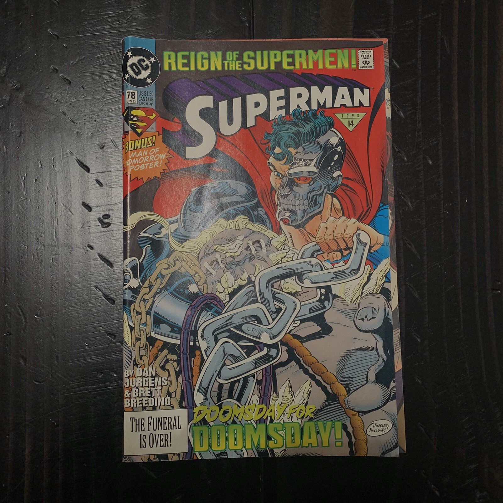 DC Reign Of The Superman - Superman: Doomsday For Doomsday 1993 Issue ...