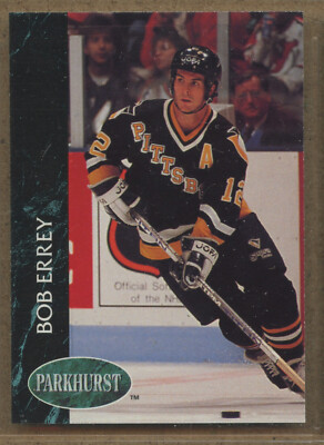 1992-93 Parkhurst #374 Bob Errey Pittsburgh Penguins | eBay