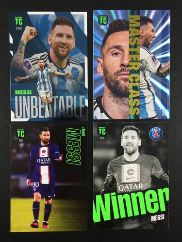 Lionel Messi Lot 4 Cards Panini Top Class 2023 #98 195 237 262 | eBay