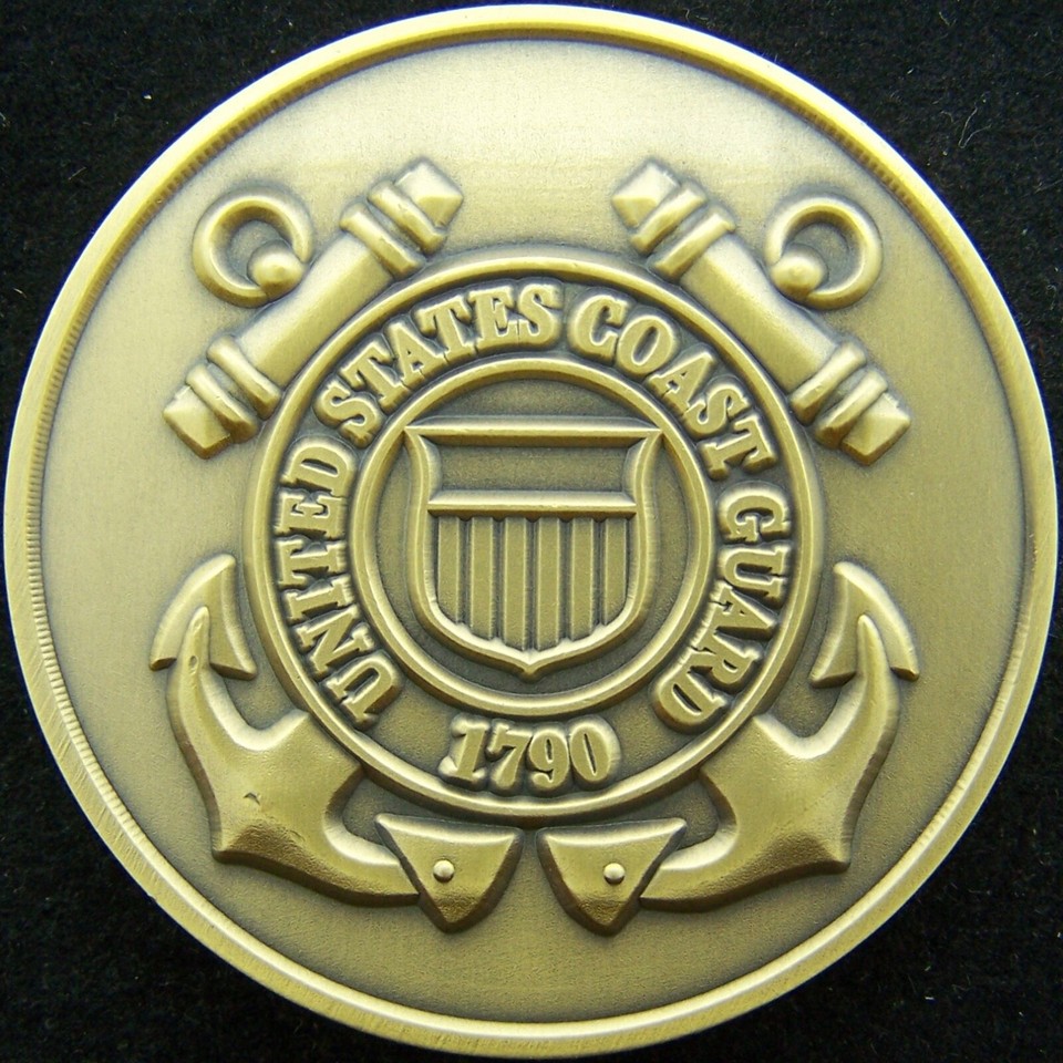 United States Coast Guard Cutter USCGC Hamilton WMSL 753 Challenge Coin ...