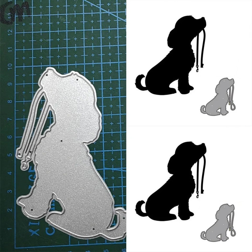Animal Dog Cutting Dies Cutting Dies Metal Paper Process Photo Album ...