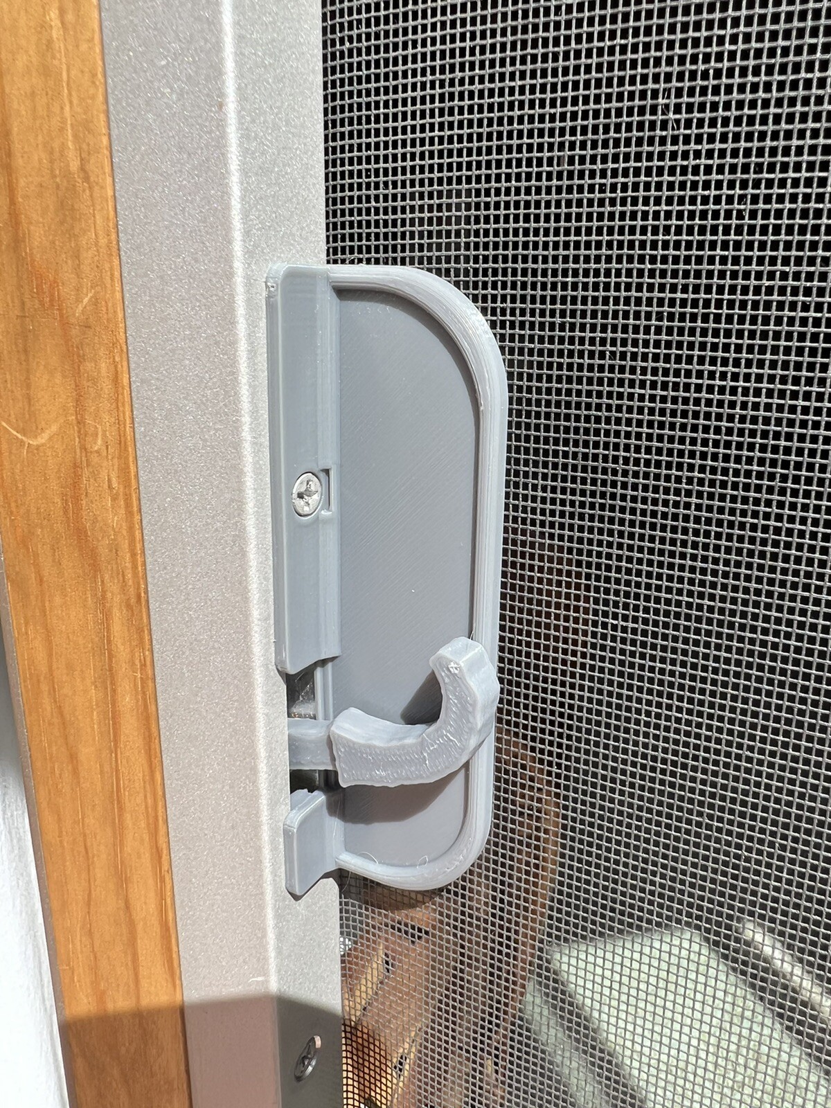 Pella Door Screen Protector - Sliding Screen Door Protector - Left Side ...