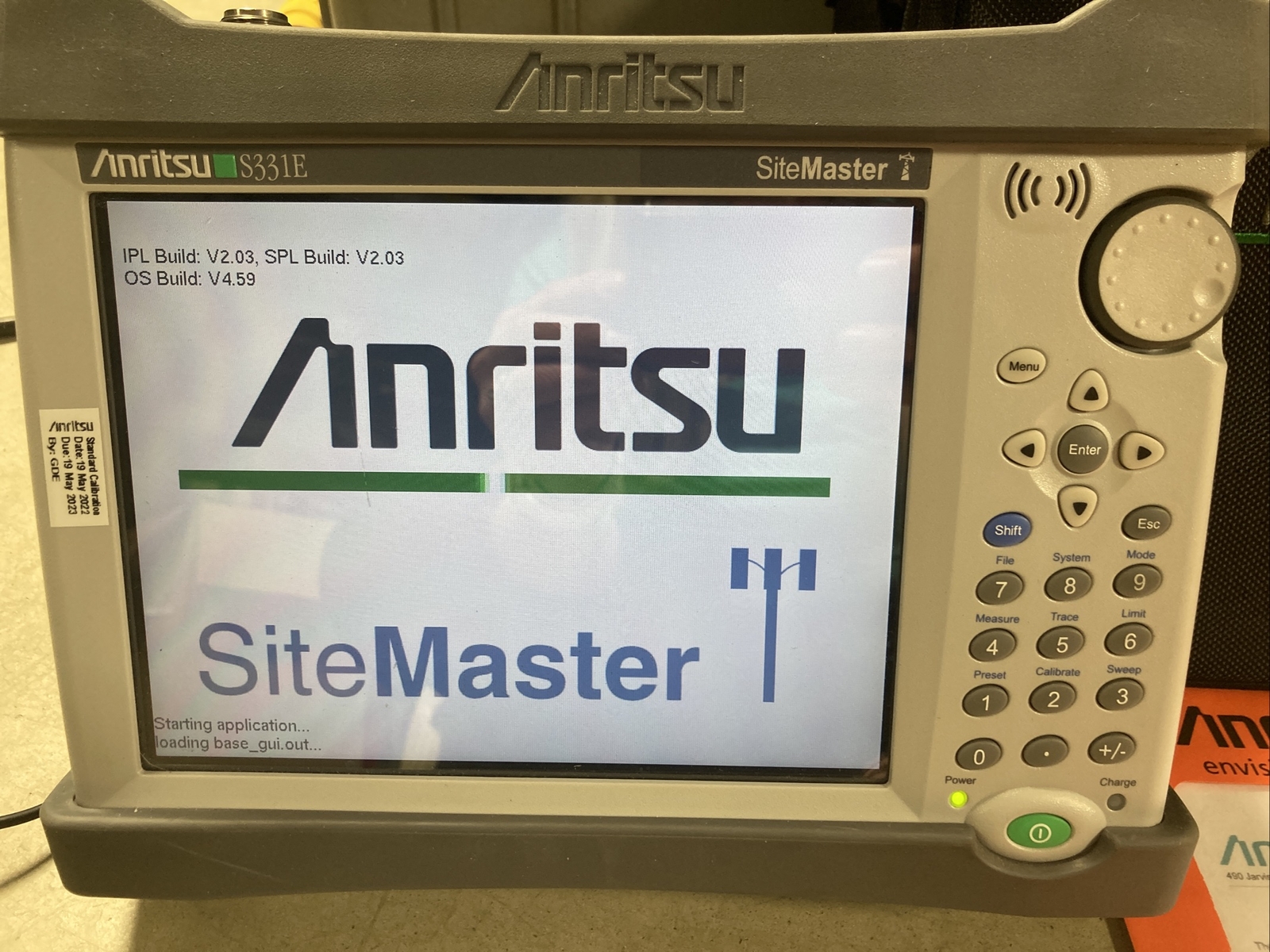 Anritsu S331E Site Master Certified By Anritsu | eBay