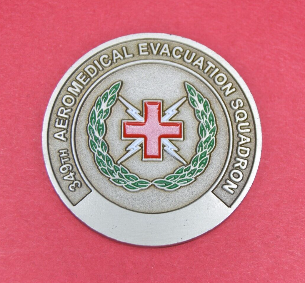 Vintage US Air Force 349th Aeromedical Evacuation Squadron Challenge ...