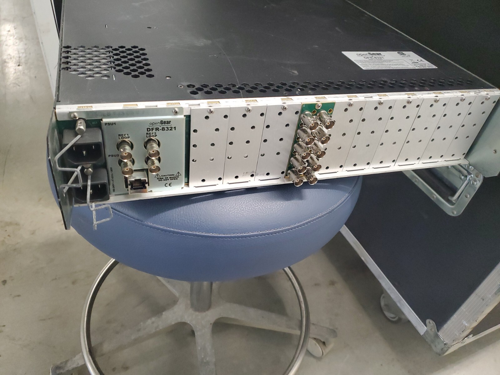 Blackmagic Design DFR-8321 OpenGear Module Frame w/ DSS 8224 Card | eBay