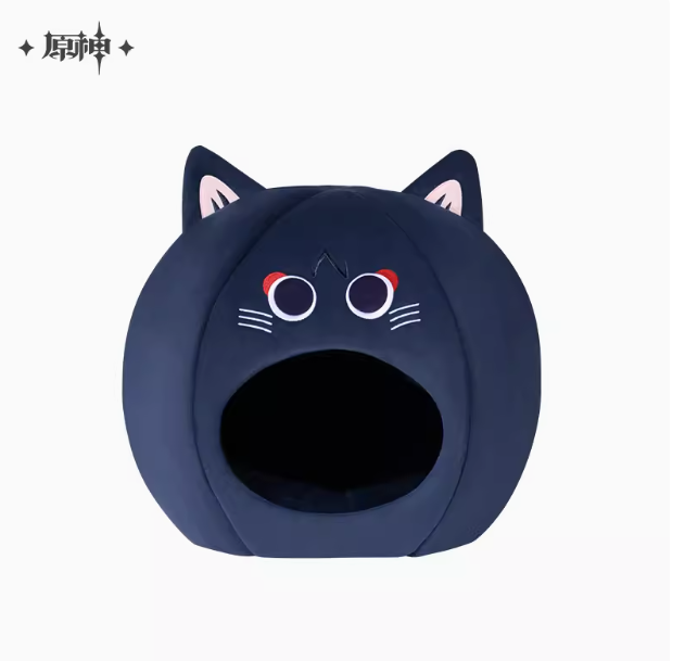 Official Genshin Impact Scaramouche Pet Calming Bed Soft Warm Cat Dog ...