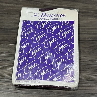 Sealed Vintage 1981 Danskin Wine Colored Dance Tights Women Size X ...