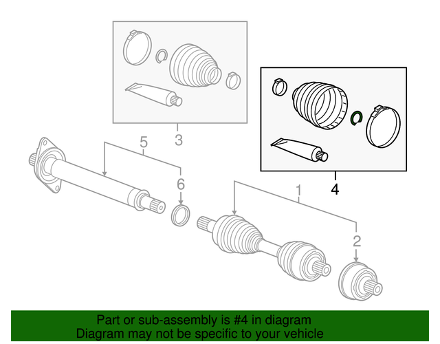 Genuine Mercedes-Benz Outer Boot 2423301300 OEM for sale online | eBay