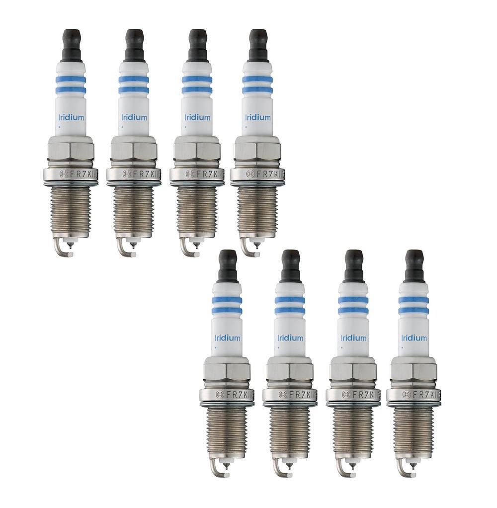 Bosch 9602 Set 8 Double Iridium Spark Plugs for Buick Cadillac Chevy ...