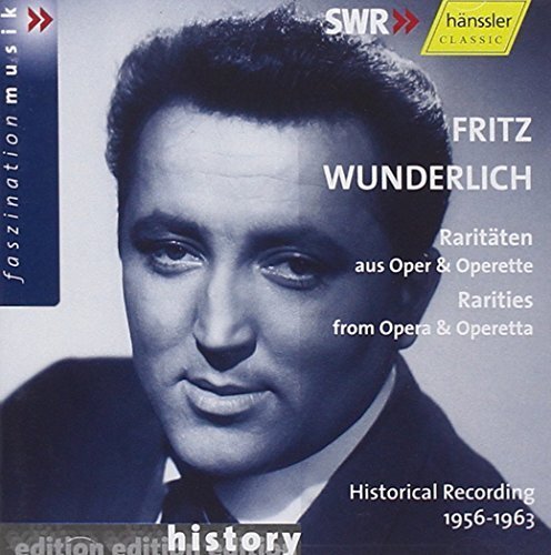 Wunderlich Fritz Rarities from Opera and Operetta (Wunderlich) (CD ...