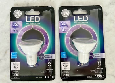 GE GU10 LED LIGHT BULB (qty 2 included) | eBay