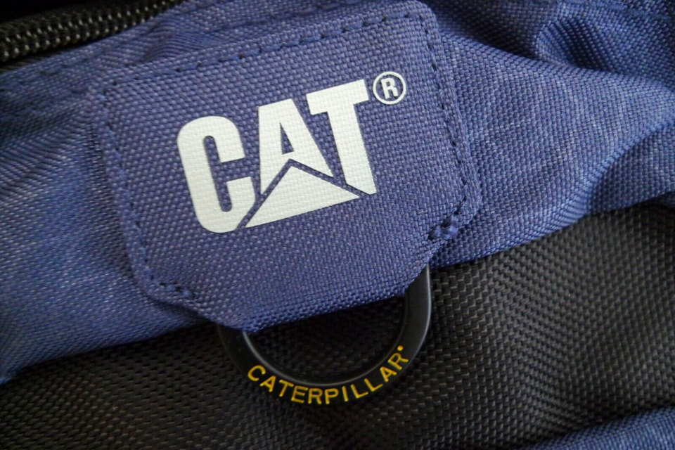 CAT CATERPILLAR RAYMOND WAIST BAG POUCH ZIPPERED POCKETS BELT ...