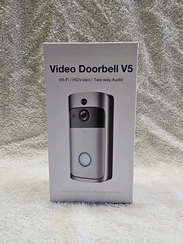 Smart Wireless WiFi Video Doorbell Phone Door Ring Intercom Security ...