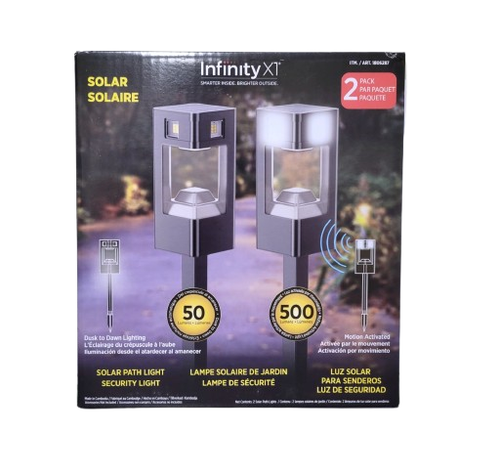 Infinity Pathway 50 lumen CREE ED Security Path Light, 2-pack (FREE ...
