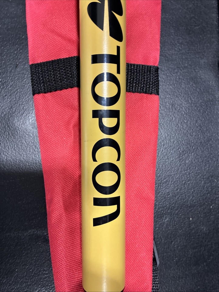 Yellow Mini Stakeout Prism Pole, Surveying Topcon | eBay