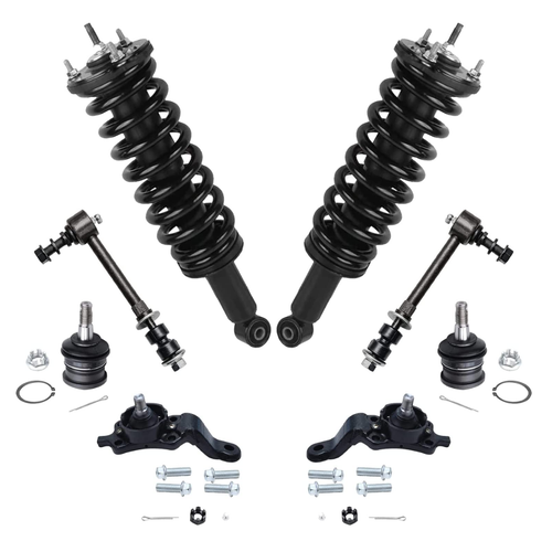 Detroit Axle 8pc Front Struts & Spring Assembly Ball Joints Kit For ...