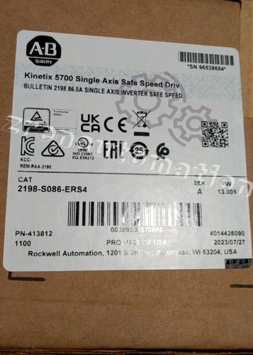 AB 2198-S086-ERS4 Kinetix 5700 Inverter 2198S086ERS4 New Expedited ...
