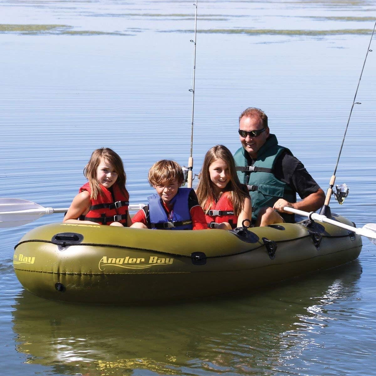 AIRHEAD ANGLER BAY Inflatable Boat - 3 person | eBay