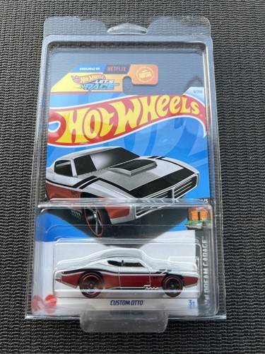 Hot Wheels Kroger Exclusive Silver Red Custom Otto “Lost Redline ...