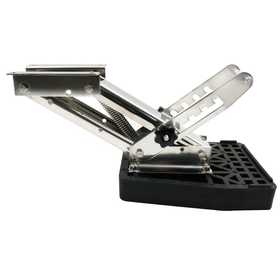 20hp Stainless Steel Outboard Motor Bracket Kicker for Boat UP Auxilary ...