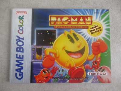 NINTENDO GAME BOY COLOR PAC-MAN SPECIAL COLOR EDITION ORIGINAL ...