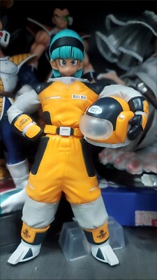 Dragon Ball Z Bulma Namek Figure 21cm PVC Statue - Space Suit ...