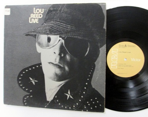 LOU REED Live LP 1975 Steve HUNTER Dick WAGNER Prakash JOHN Pentti GLAN ...