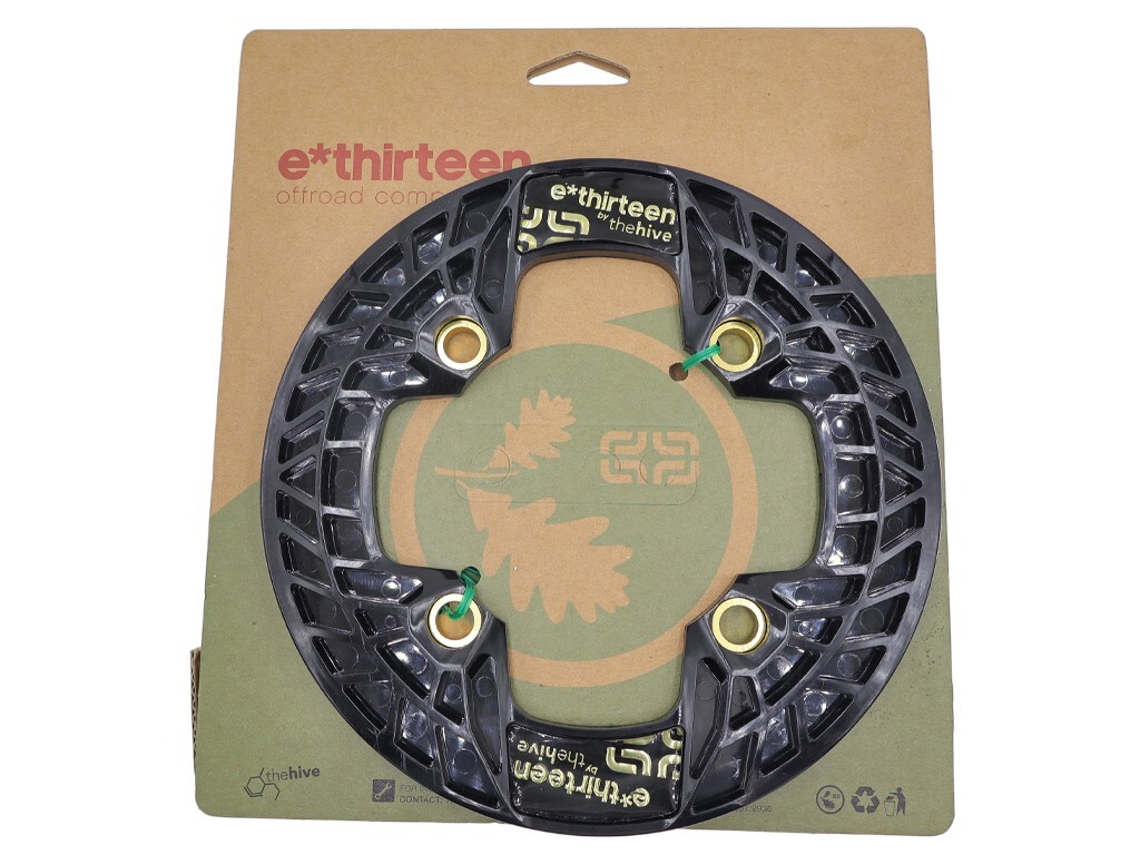 E*thirteen LG1+ Turbo Chain Guide 36-40t Black I05 Dual Bash System | eBay