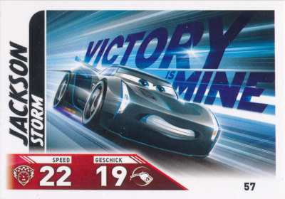 Panini Cars 3 - Trading Cards - Karte 57 | eBay