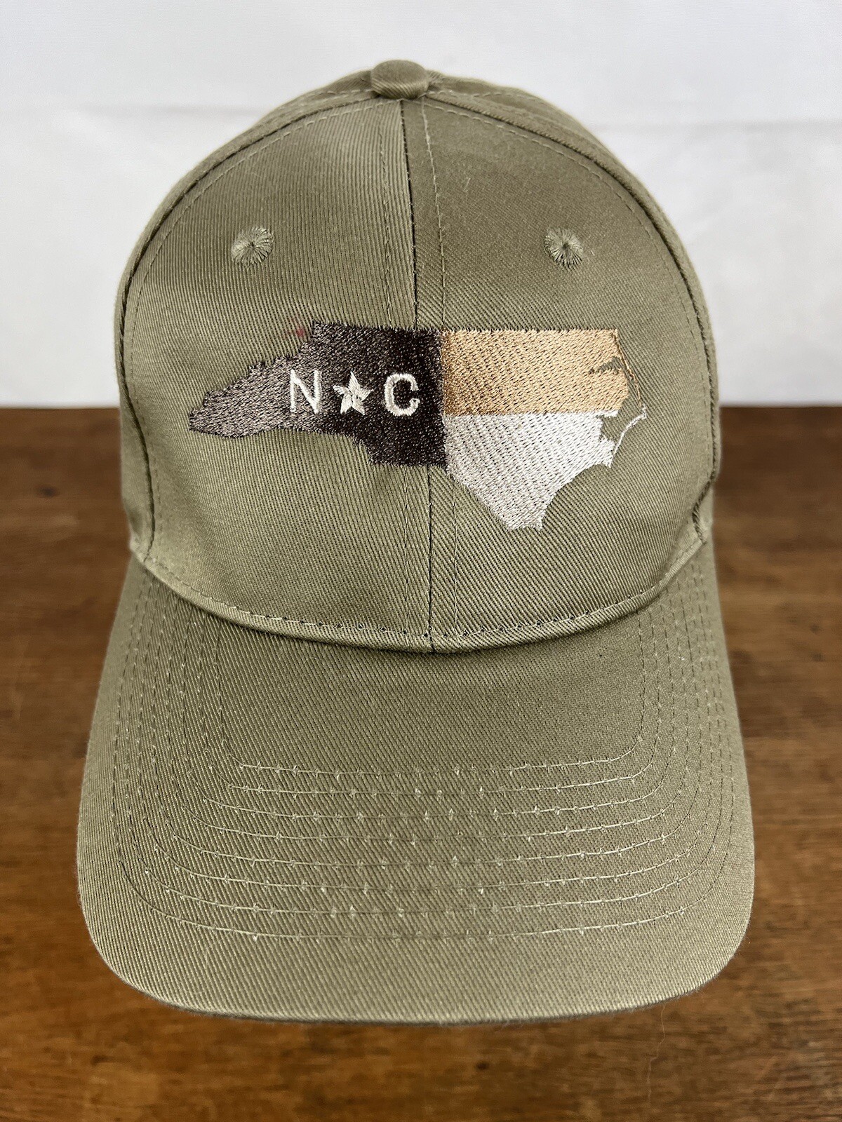 North Carolina Army & National Guard Cotton Strapback… - Gem
