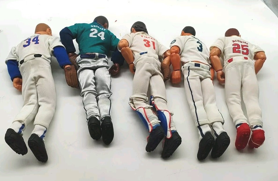Lot 15 Baseball Players Figures McGwire Ryan Sosa Griffey Rodriguez ...
