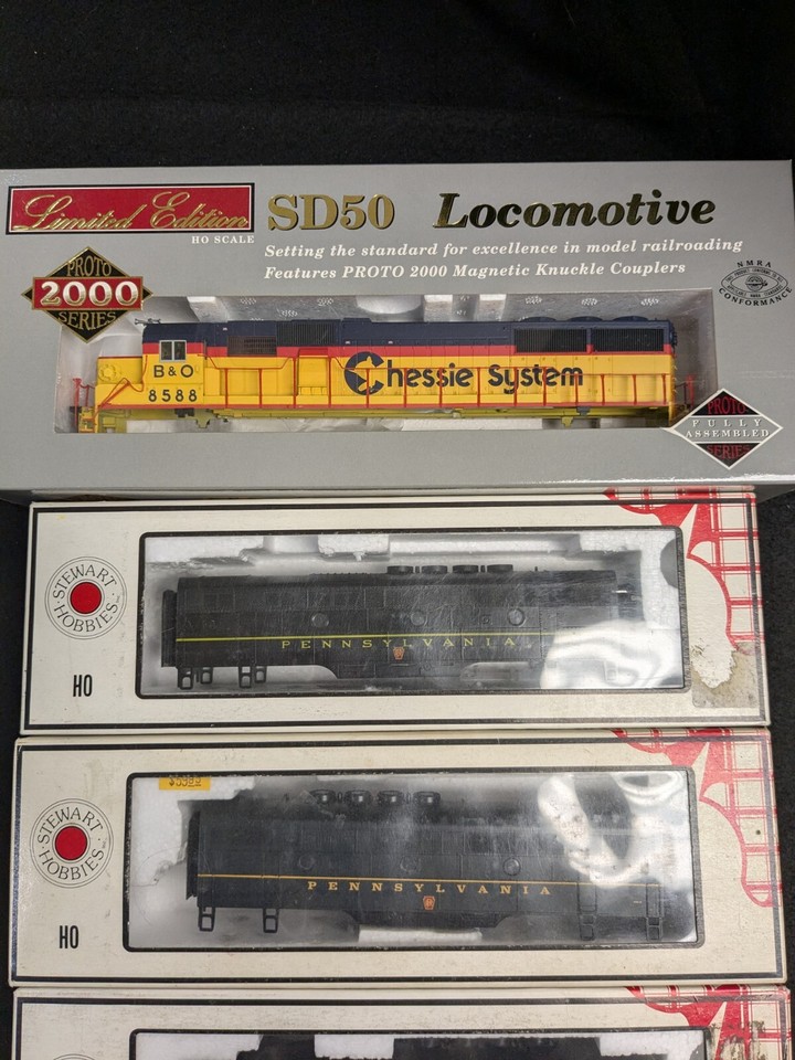 Lot Of 6 HO Trains Engine/ Freight Cars Shells -See Description | eBay