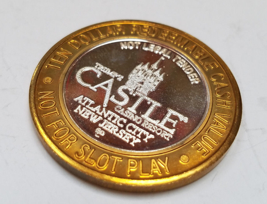 Trump's Castle Casino Charles Lindbergh Collector's Series .999 Fine ...