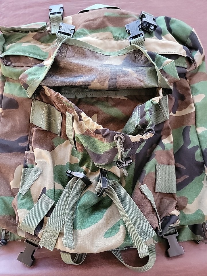 US Army M81 Woodland Camo Combat Patrol Pack | eBay